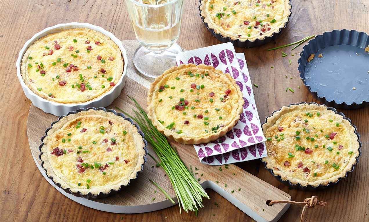 Mini-Quiche-Lorraine Rezept | Dr. Oetker