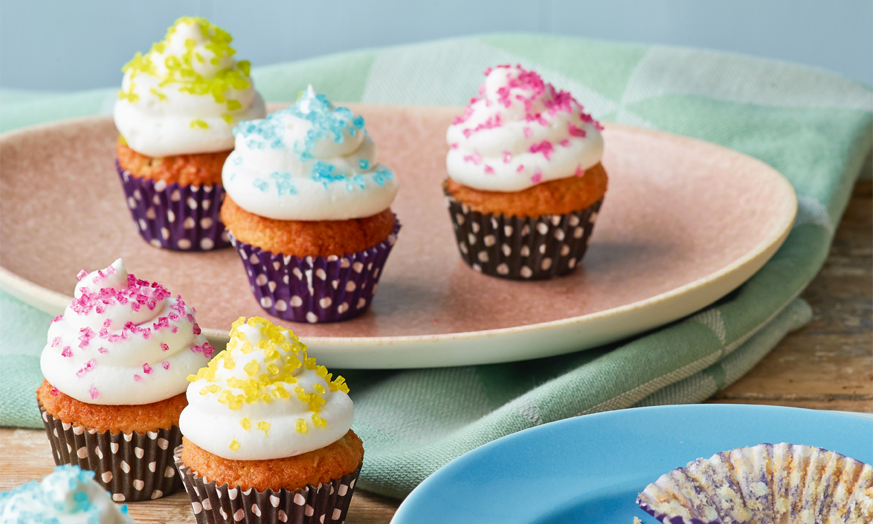 Mini-Pina-Colada-Cupcakes Rezept | Dr. Oetker