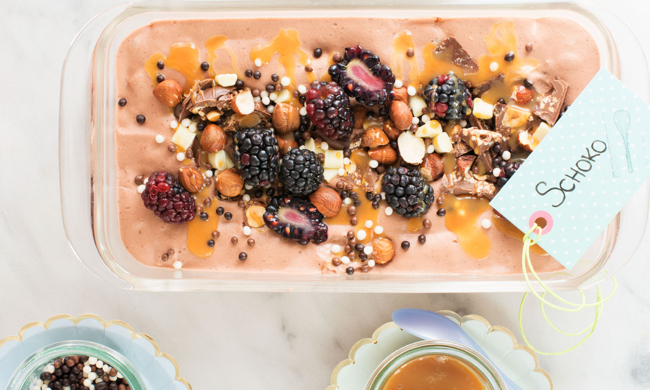 Delicious Double-Chocolate-Eis Rezept | Dr. Oetker