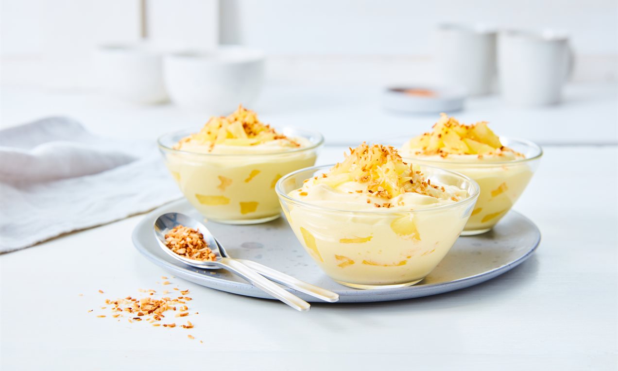 Tropic-Creme mit Ananas Rezept | Dr. Oetker