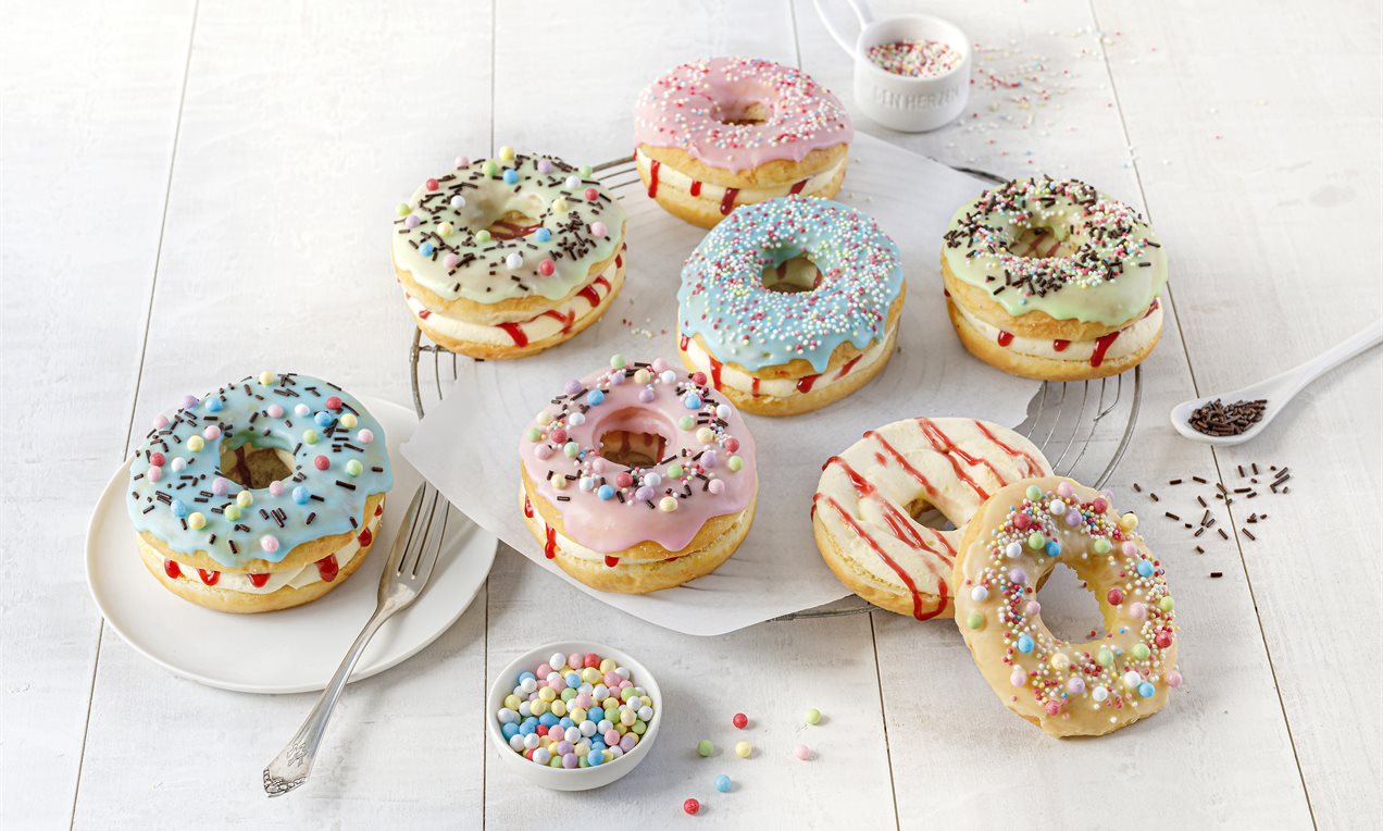 Donuts mit Puddingfüllung Rezept | Dr. Oetker