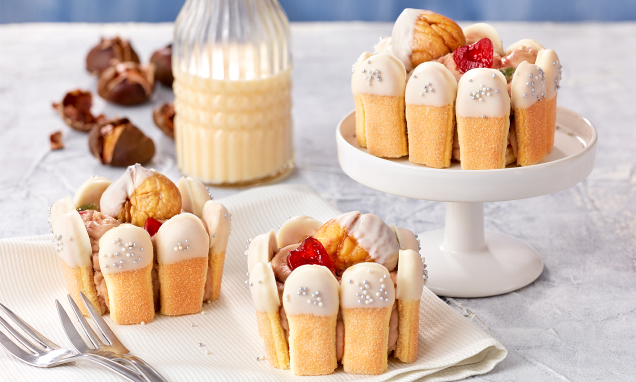 Mini-Maronen-Charlotten Rezept | Dr. Oetker