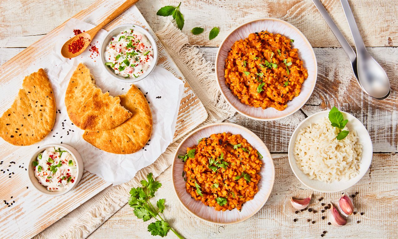 Veganes Linsencurry Rezept | Dr. Oetker