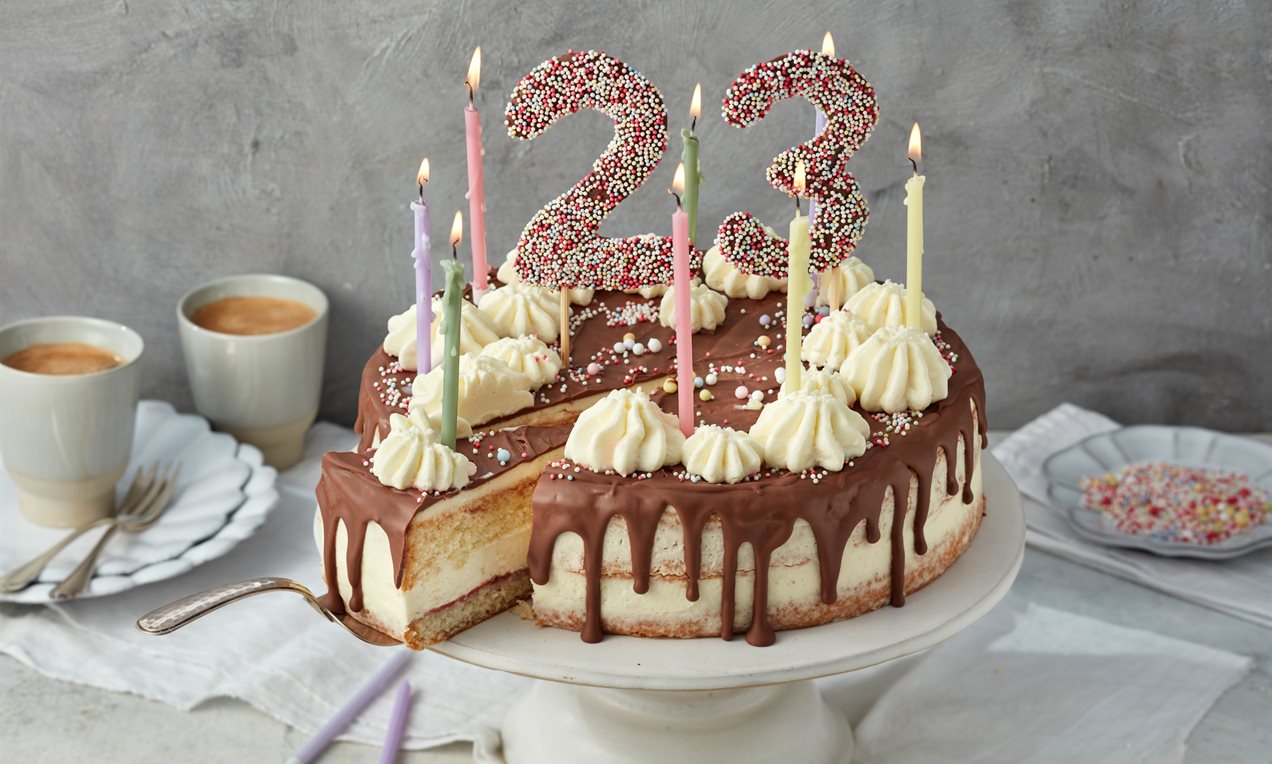 Geburtstagstorte Rezept | Dr. Oetker